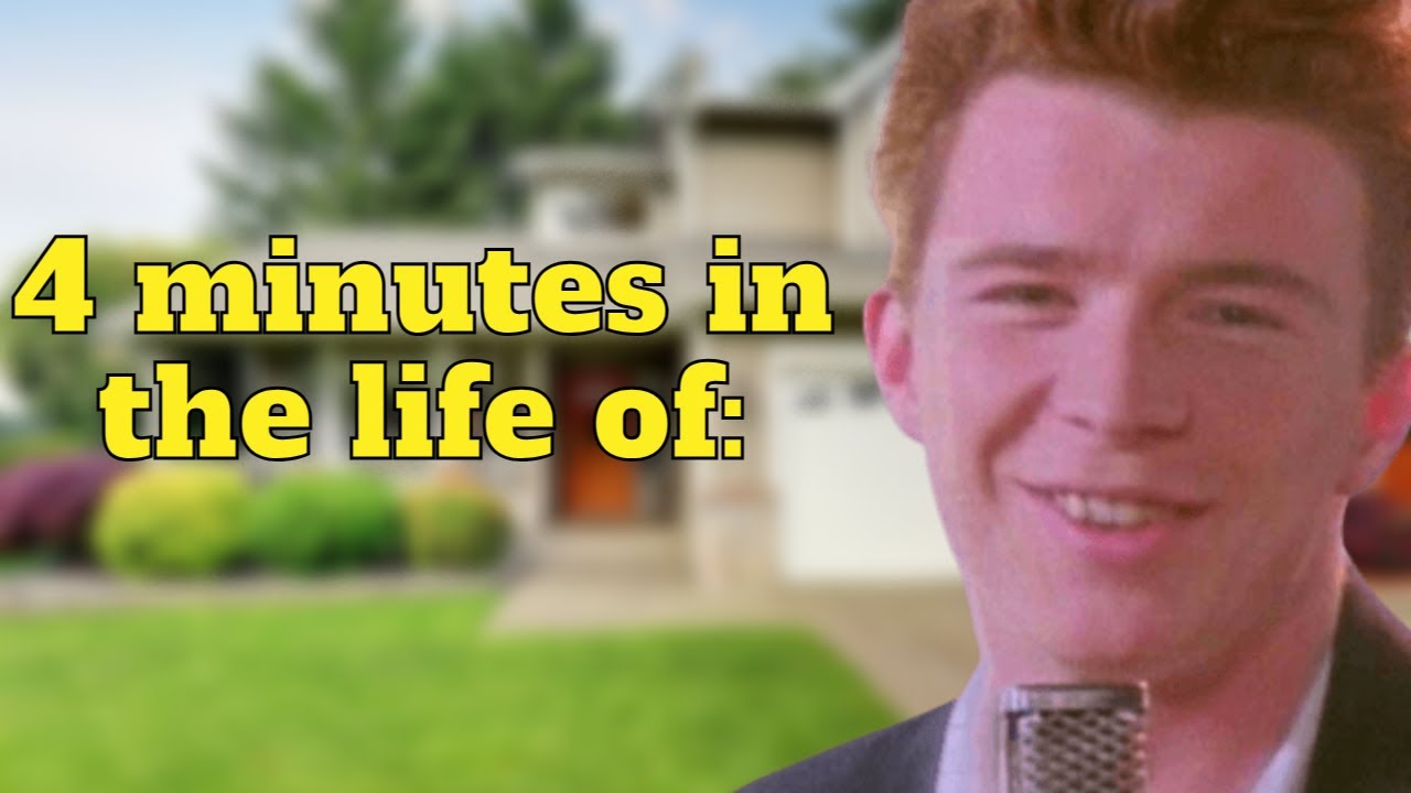 4 minutes in the life of Rick Astley - YouTube