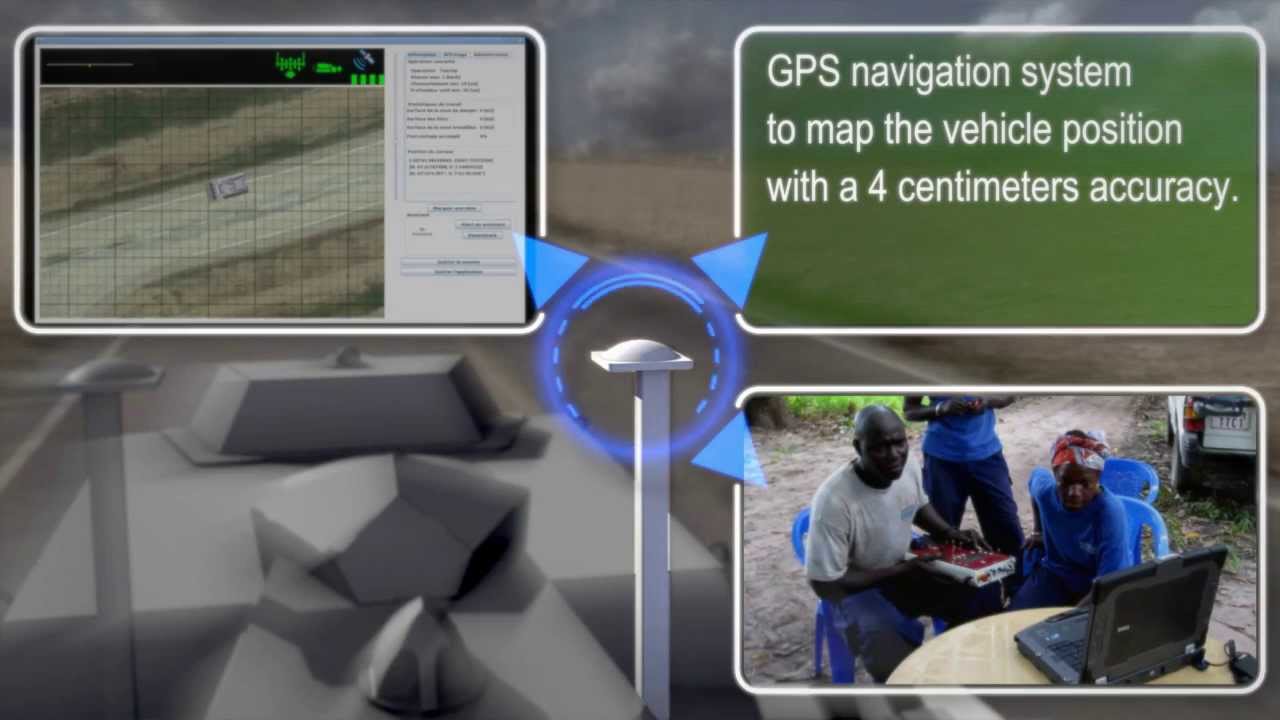 DIGGER DTR Camera and RTK GPS system - YouTube