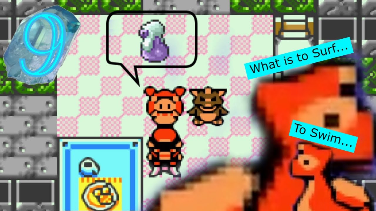 Pokémon Crystal, Episode 9: Surfing the Lighthouse - YouTube