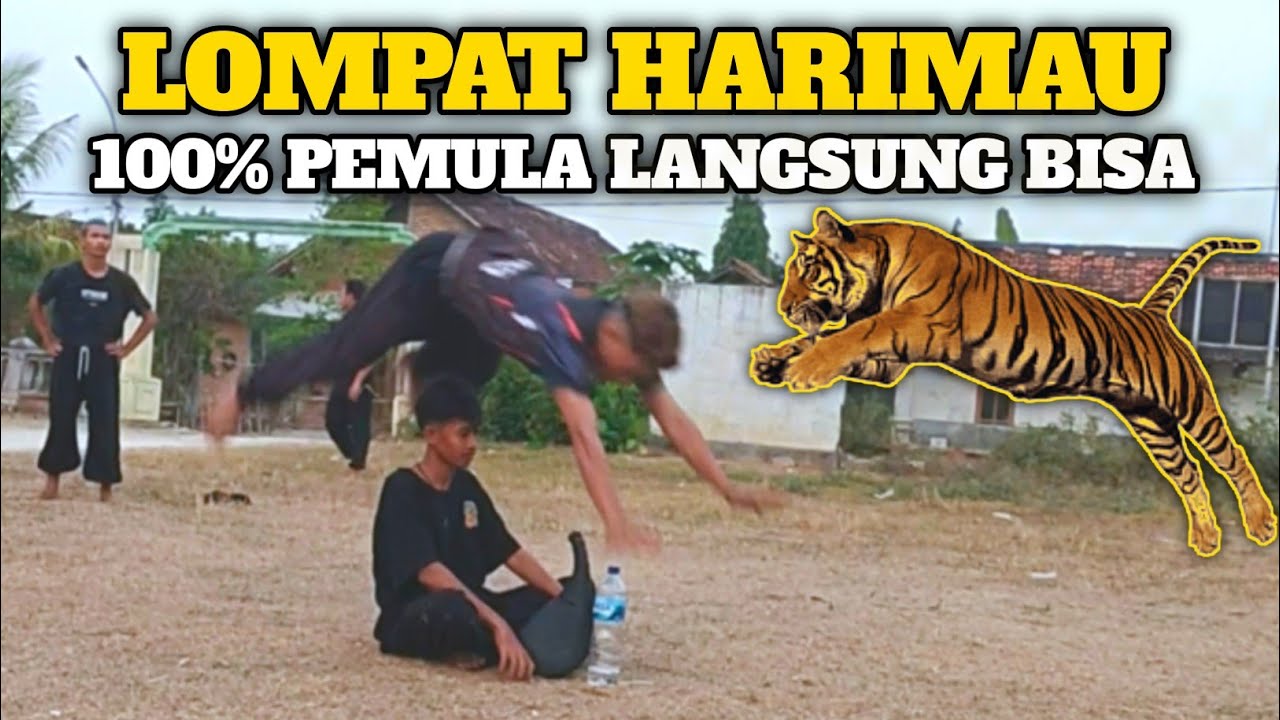 TUTORIAL LOMPAT HARIMAU || PEMULA WAJIB COBA !!! - YouTube