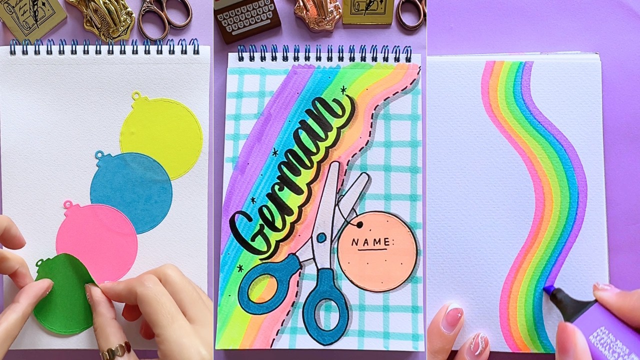 How to Make Rainbow Front Pages: 11 Colorful Designs for Any Subject ...