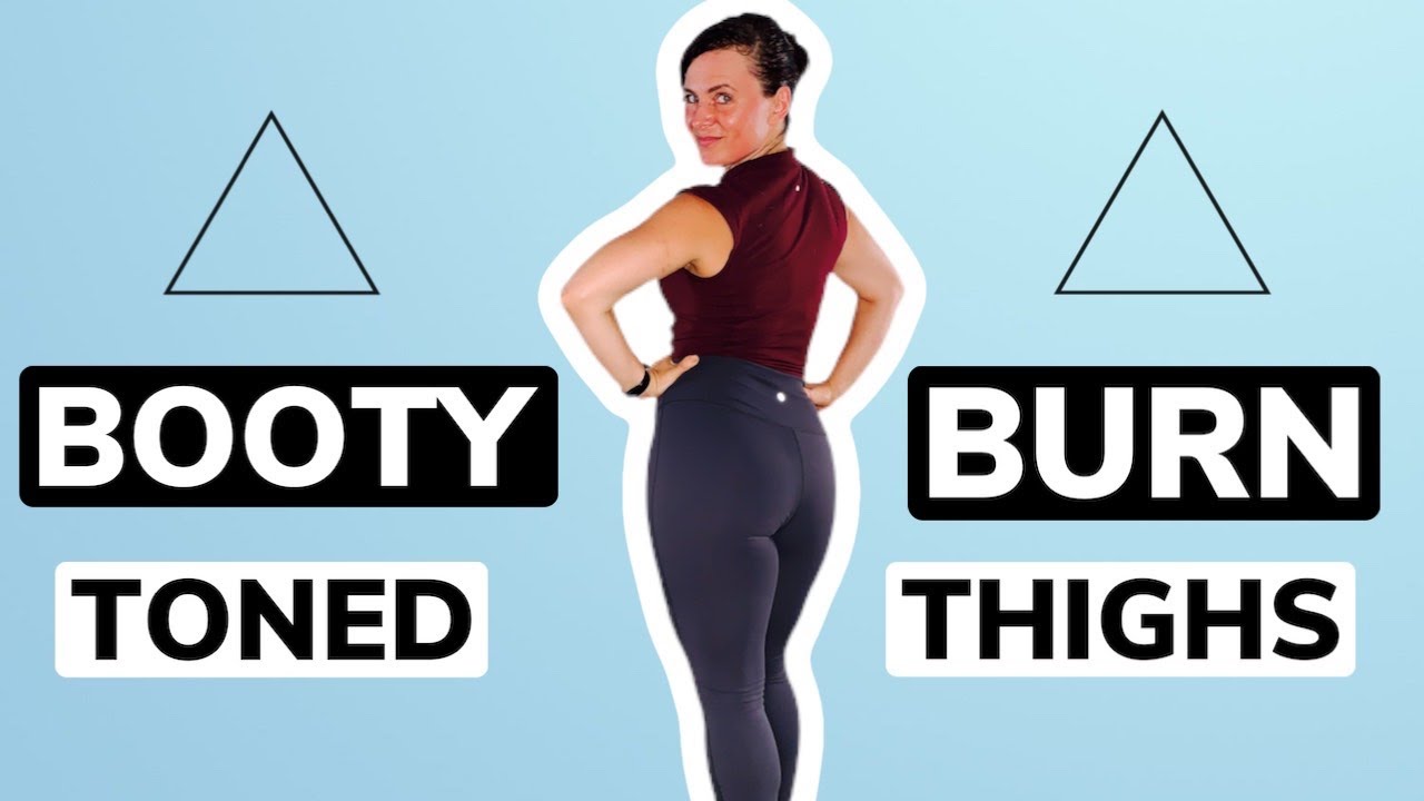 30 Min Booty And Thigh Workout No Equipment Youtube