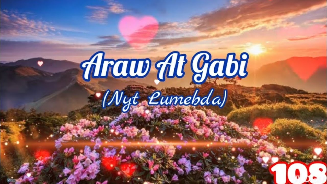 Araw At Gabi l Nyt Lumenda l with video lyrics) #00034# ...