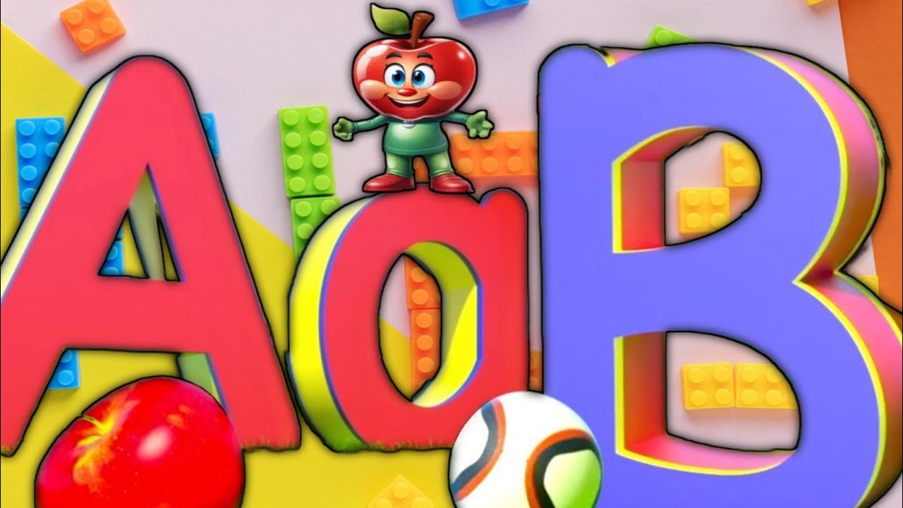 ABCD 💓ABC Alphabet Song 💓A for apple Phonics Song 💓 ABCD Alphabet for ...