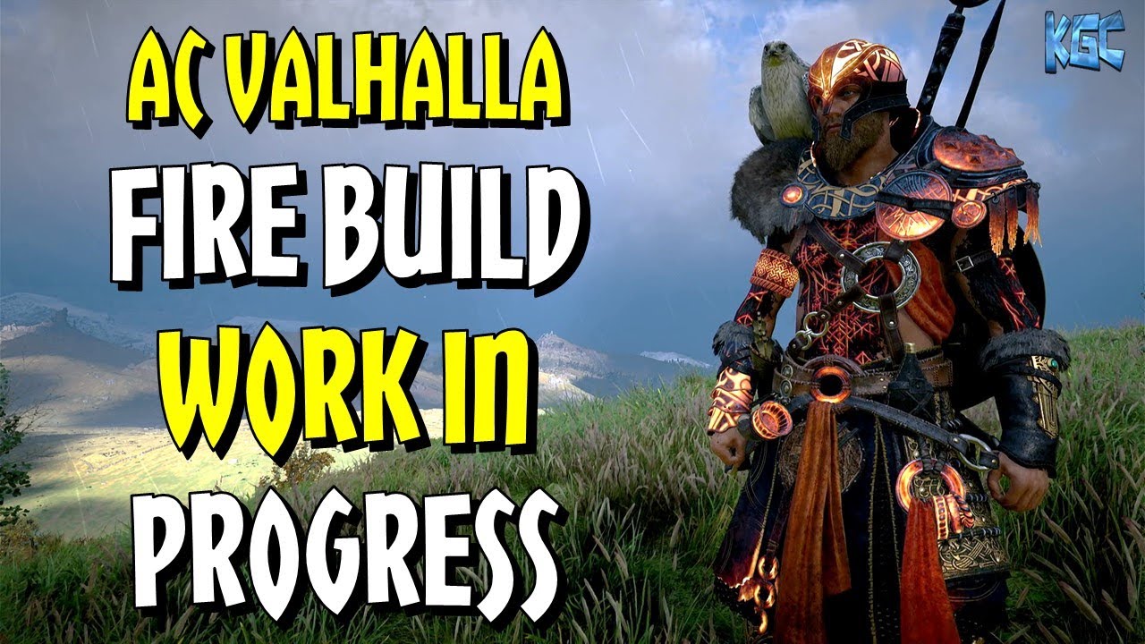 AC Valhalla - FIRE DAMAGE BUILD Work in Progress - YouTube