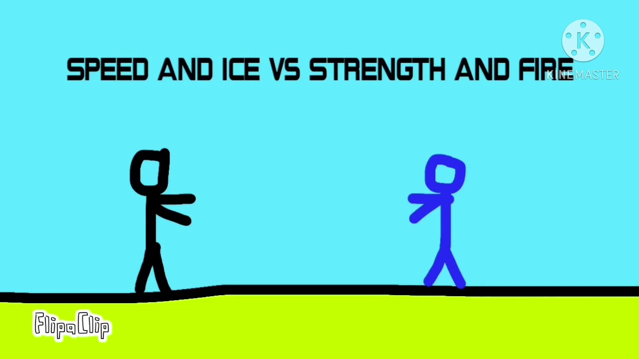 Speed And Ice VS Strength And Fire - YouTube