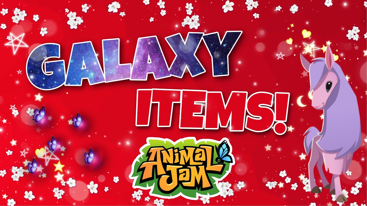 GALAXY Items 💫 || AJPW || Animal Jam || Panda The First 😘 - YouTube