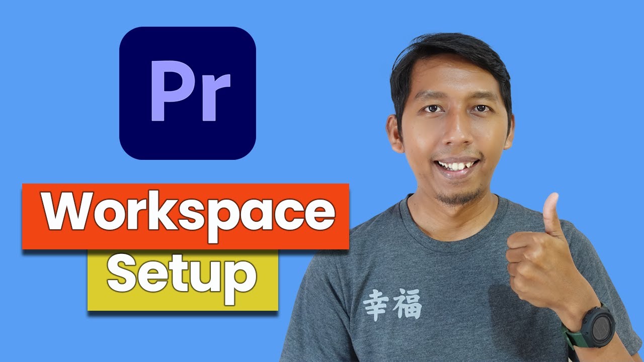 premiere pro workspace setup - YouTube