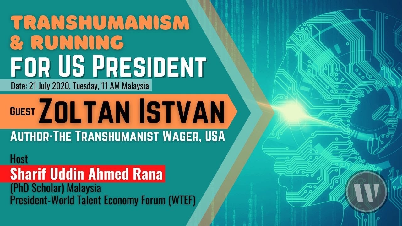 Transhumanism and running for US President - YouTube