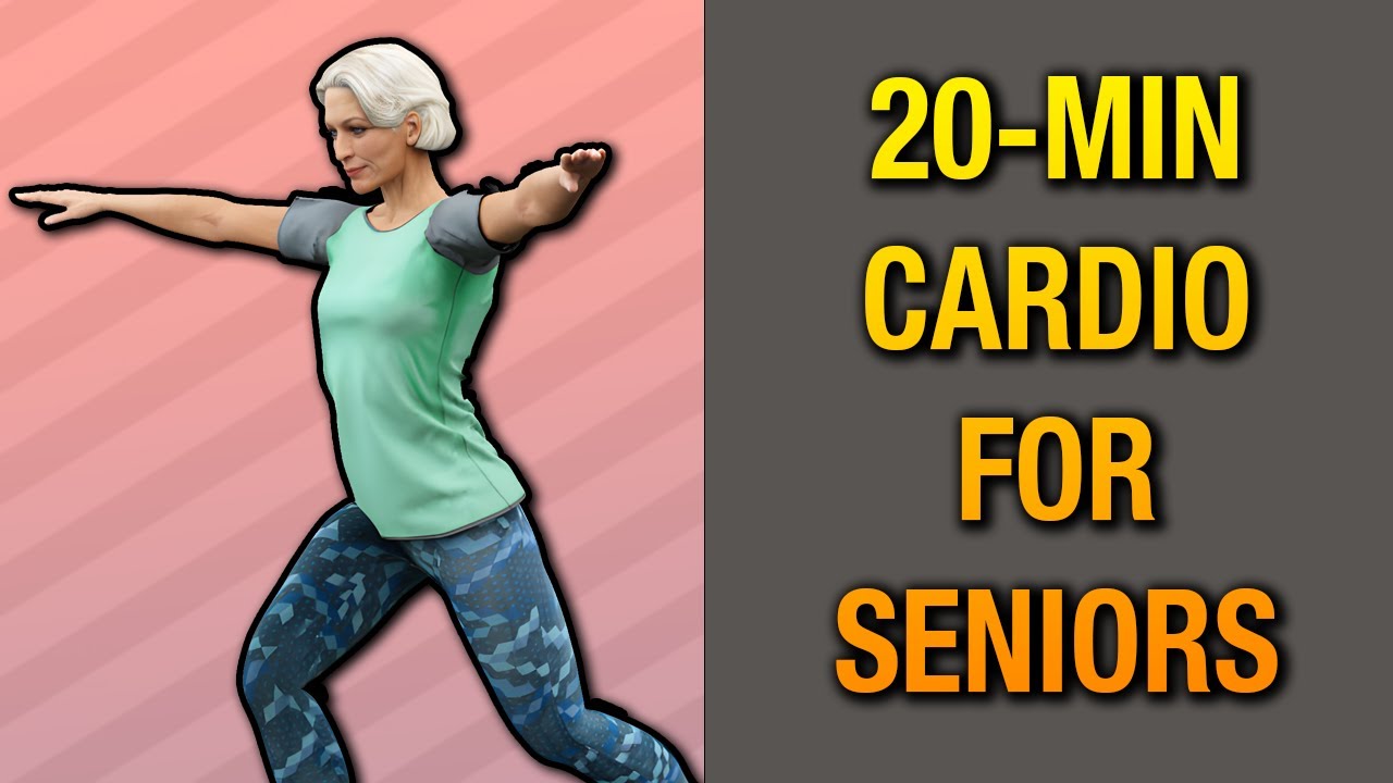 20-Min Cardio for Seniors: Healthy Heart, Protected Joints - YouTube