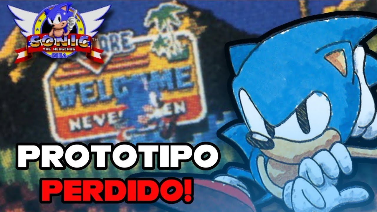 EL curioso PROTOTIPO de SONIC 1 que es LOST MEDIA 🙀 - YouTube