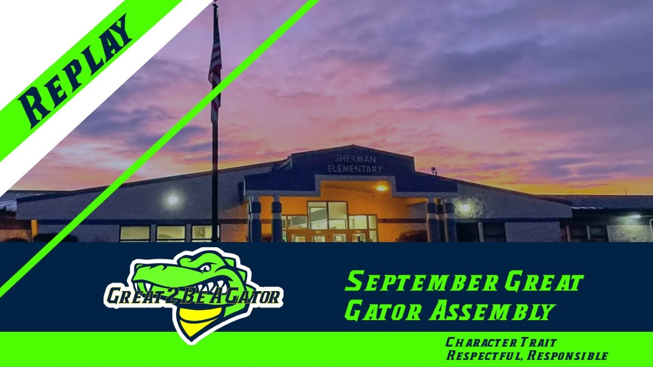 September Great Gator Assembly Rebroadcast - YouTube