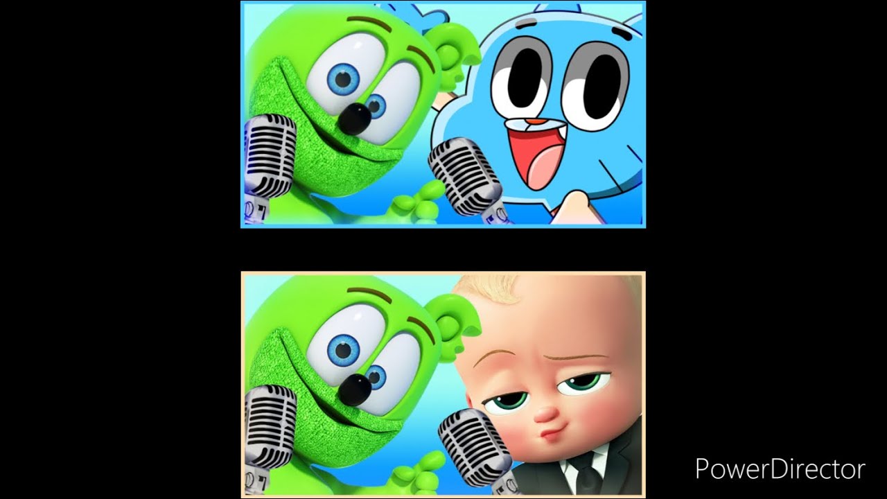 Boss Baby and Gumball Gummy Bear Song Mashup - YouTube