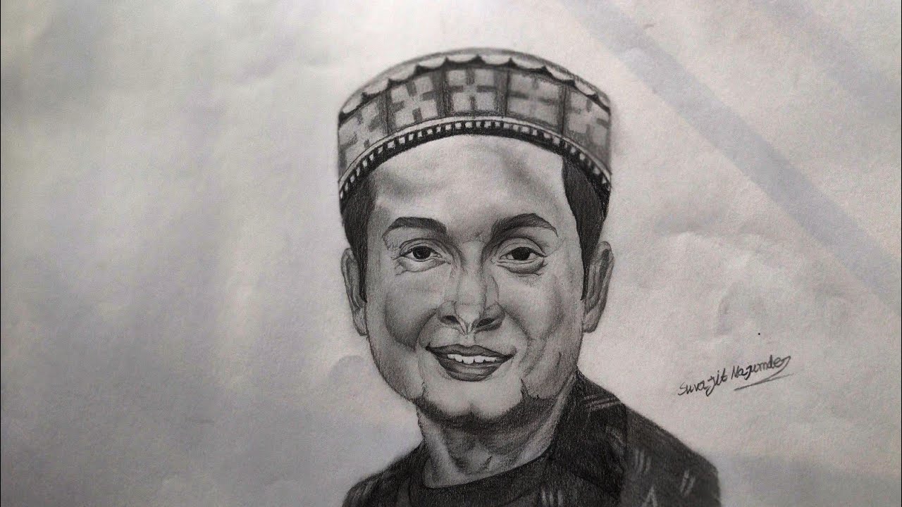 How to draw Pawandeep Rajan (Indian idol singer) - YouTube