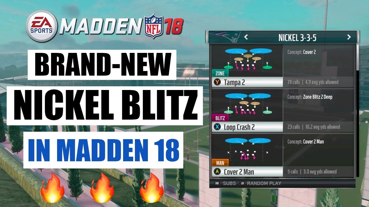 The Brand-New Nickel Blitz | Madden 18 Nano Blitz - YouTube