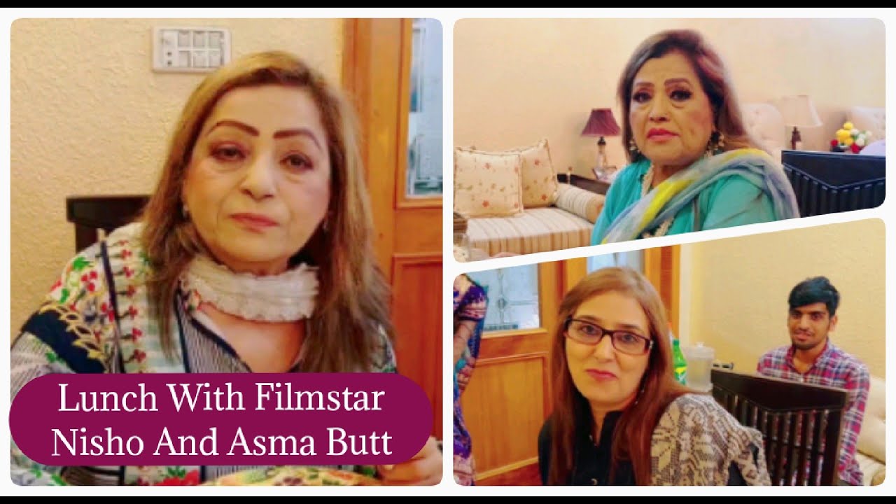 Lunch With Filmstar Nisho And Asma Butt | Durdana Rehman Official - YouTube