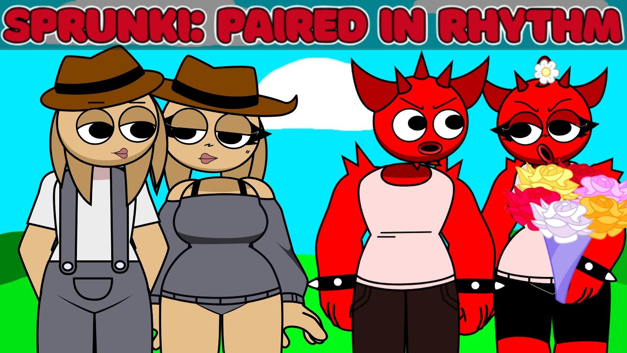Sprunki Human Retake: Paired in Rhythm | Custom Mod ! - YouTube