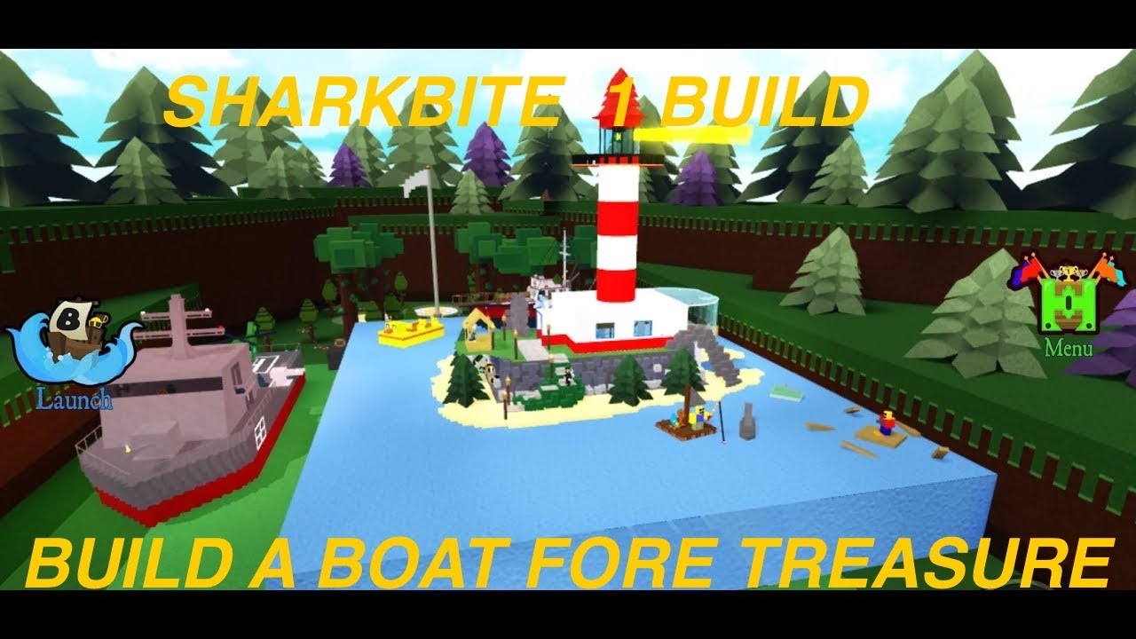I made sharkbite 1 lobby in build a boat fore treasure roblox - YouTube