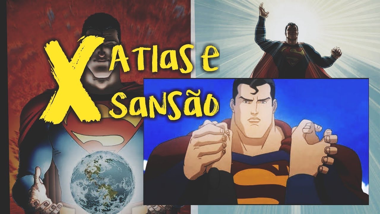 Superman vs Atlas e Sansão / Grandes Astros - YouTube