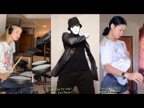 Drummer Girl tiktok Dance Challenge.