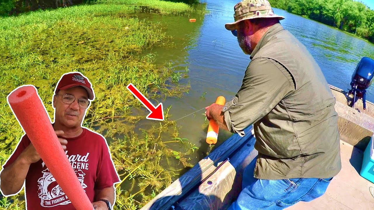 How To Catch LOADS Of Catfish With A Pool Noodle!!! - YouTube