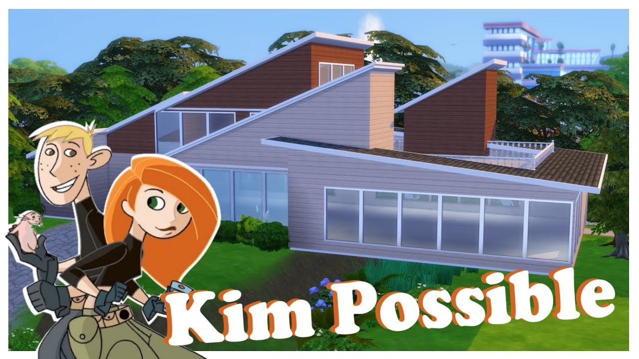 Kim Possible House | The Sims 4 | Speed Build - YouTube