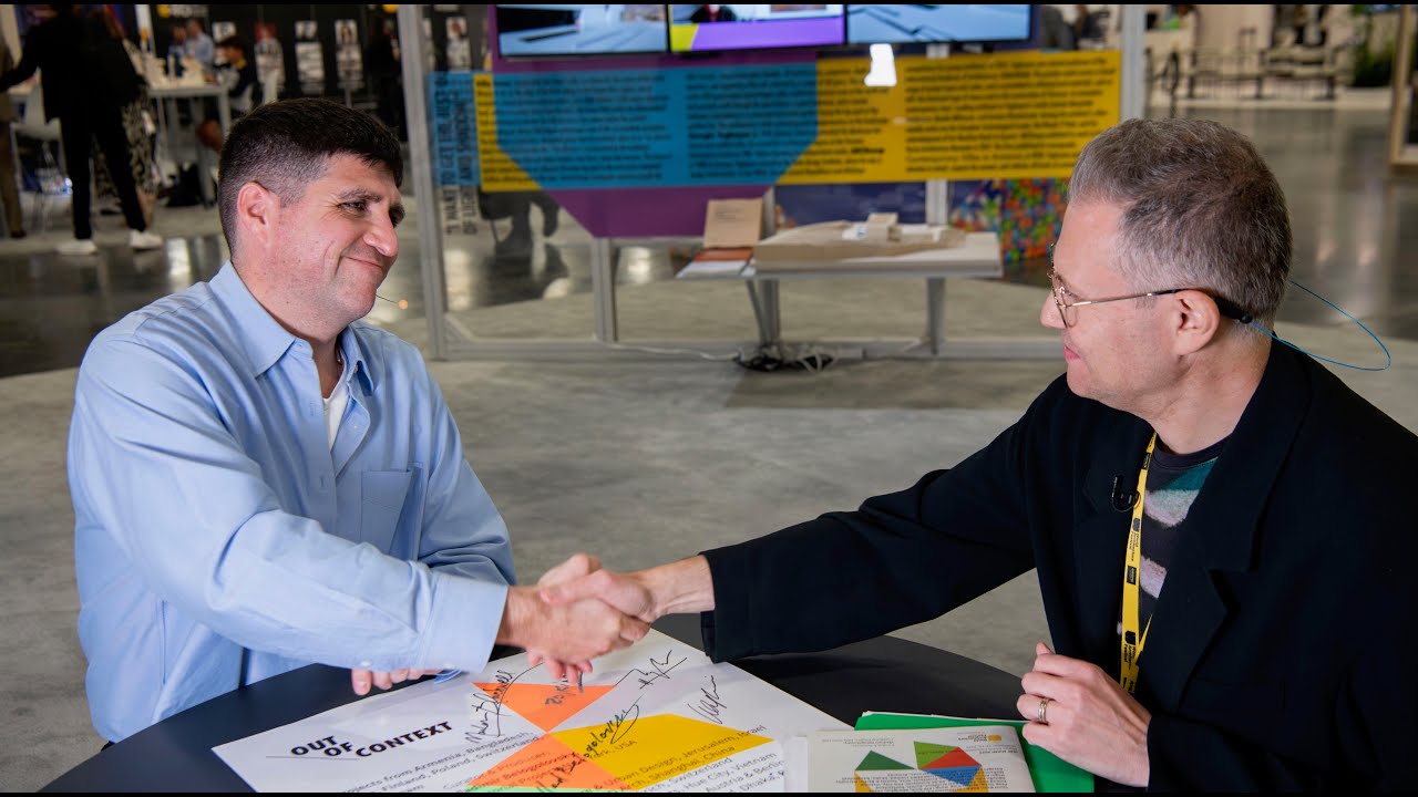 Interview with David Basulto @ the "Out of ConText" Exhibition at WAF ...