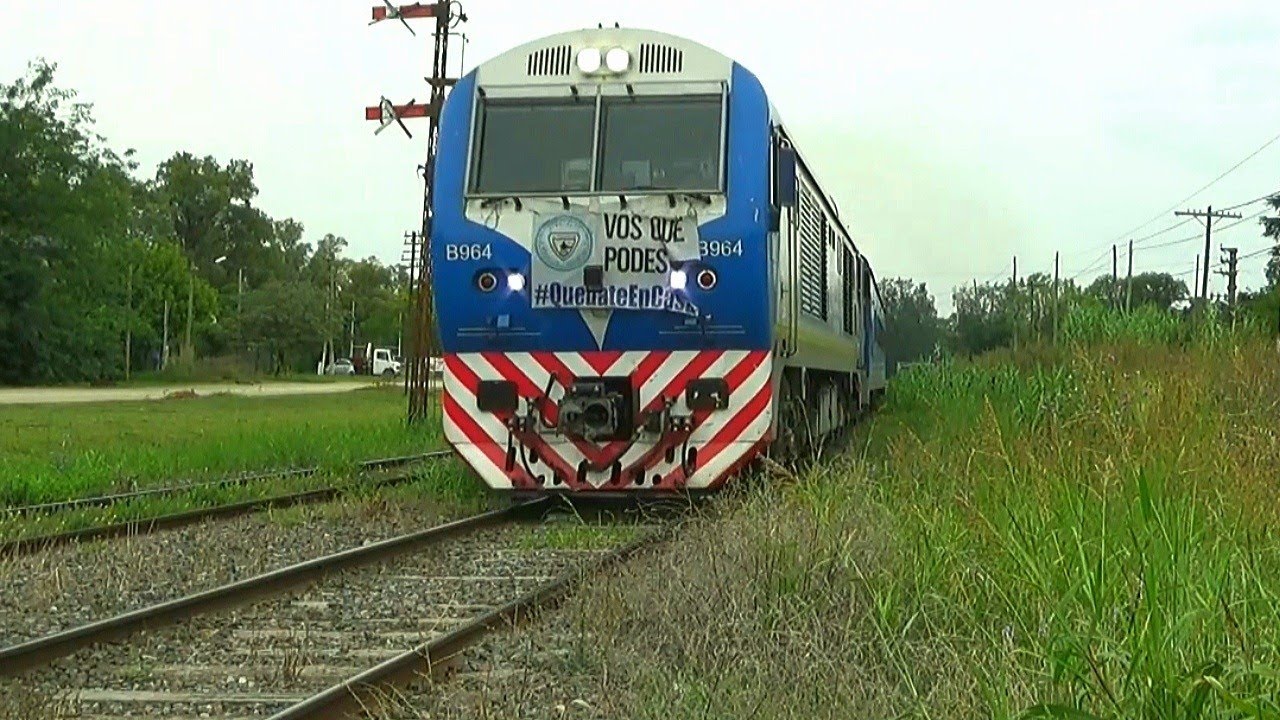 LÍNEA SAN MARTÍN POR MANZANARES. - YouTube
