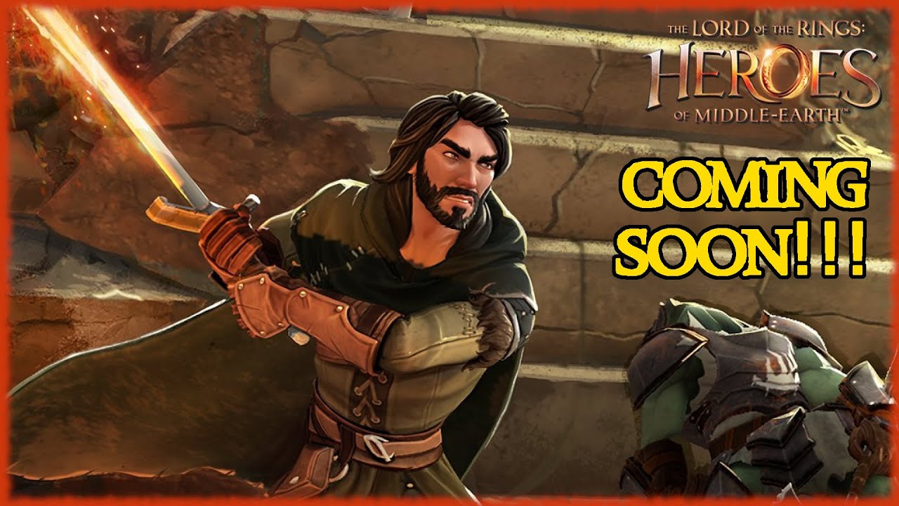 LOTR Heroes of Middle Earth is COMING SOON!!!! - YouTube