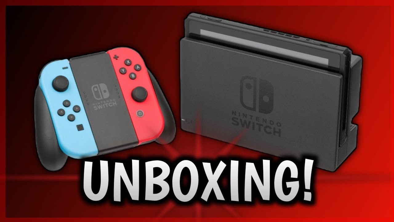 Unboxing do Nintendo Switch! - YouTube