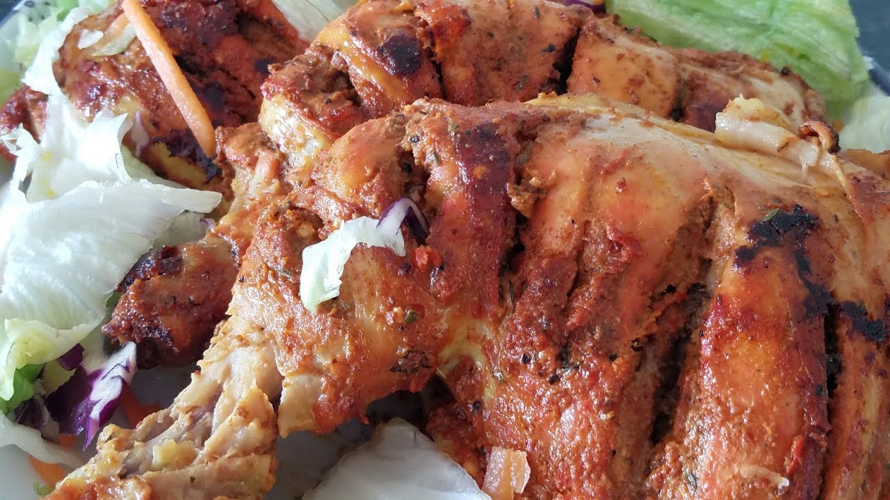 Best ever spicy roasted chicken step by step/ juicy and tender chicken ...