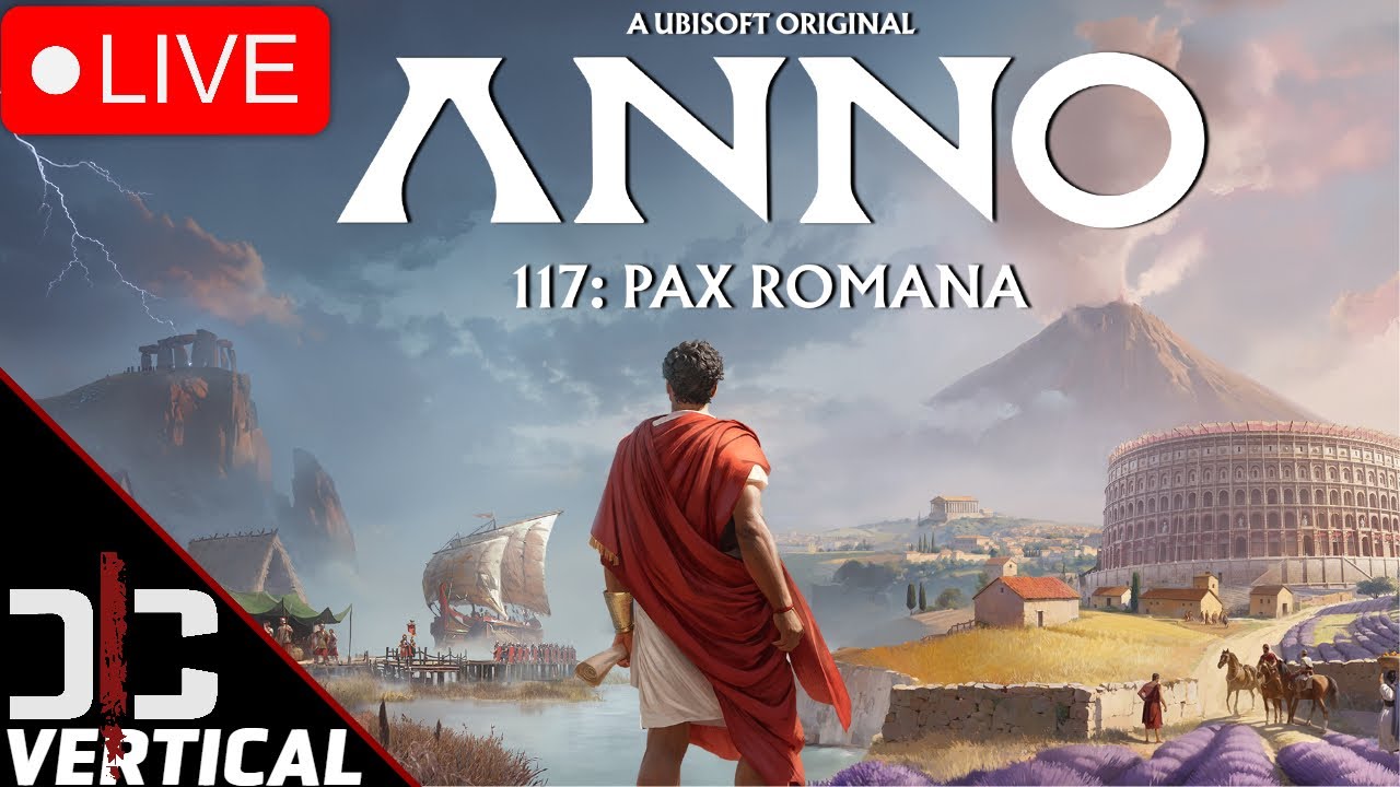 LIVE - Anno 117: Pax Romana - Early Access Playthrough - YouTube