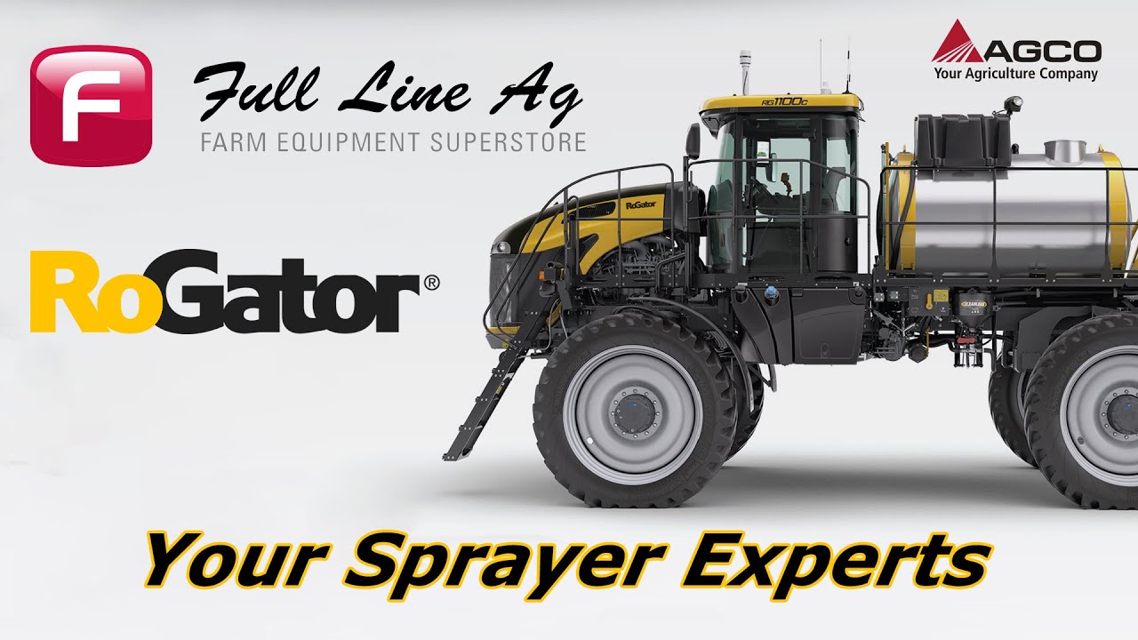 RoGator Sprayers from Full Line Ag - YouTube