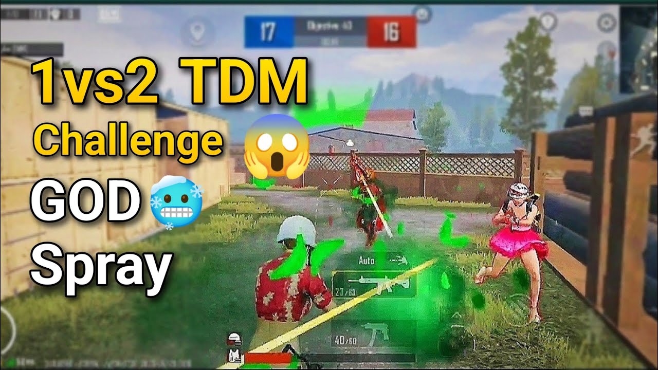 GOD jiggle 🥵|| GOD Spray 🥶|| 1vs2 challenge accepted 😱 - YouTube