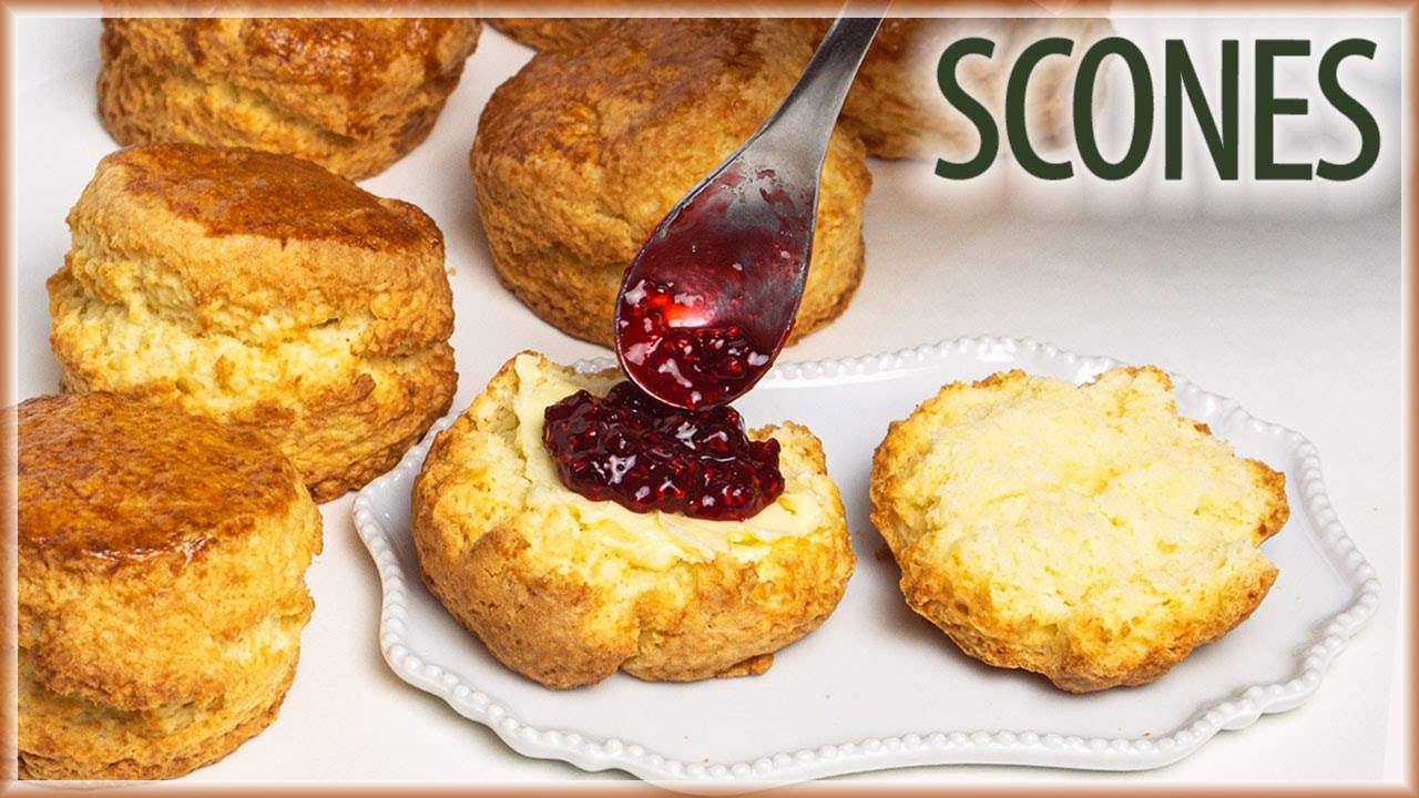 클래식 스콘 만들기 - 스콘의 기본 - 플레인 스콘 완벽하게 만드는 법 How To Make CLASSIC SCONES ...