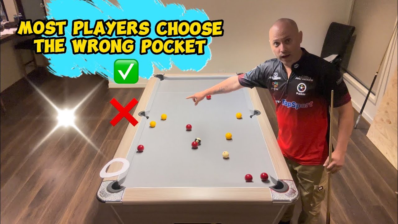 Most Players Choose The Wrong Pocket | Break & Run (Tips) No.28 ...