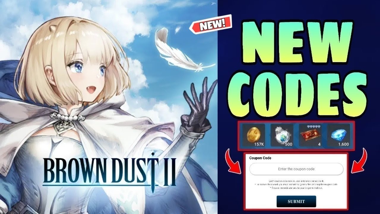 BROWN DUST 2 NEW COUPON CODE!! BROWN DUST 2 CODES 24 MARCH 2025 | BrownDust2 Adventure RPG - YouTube