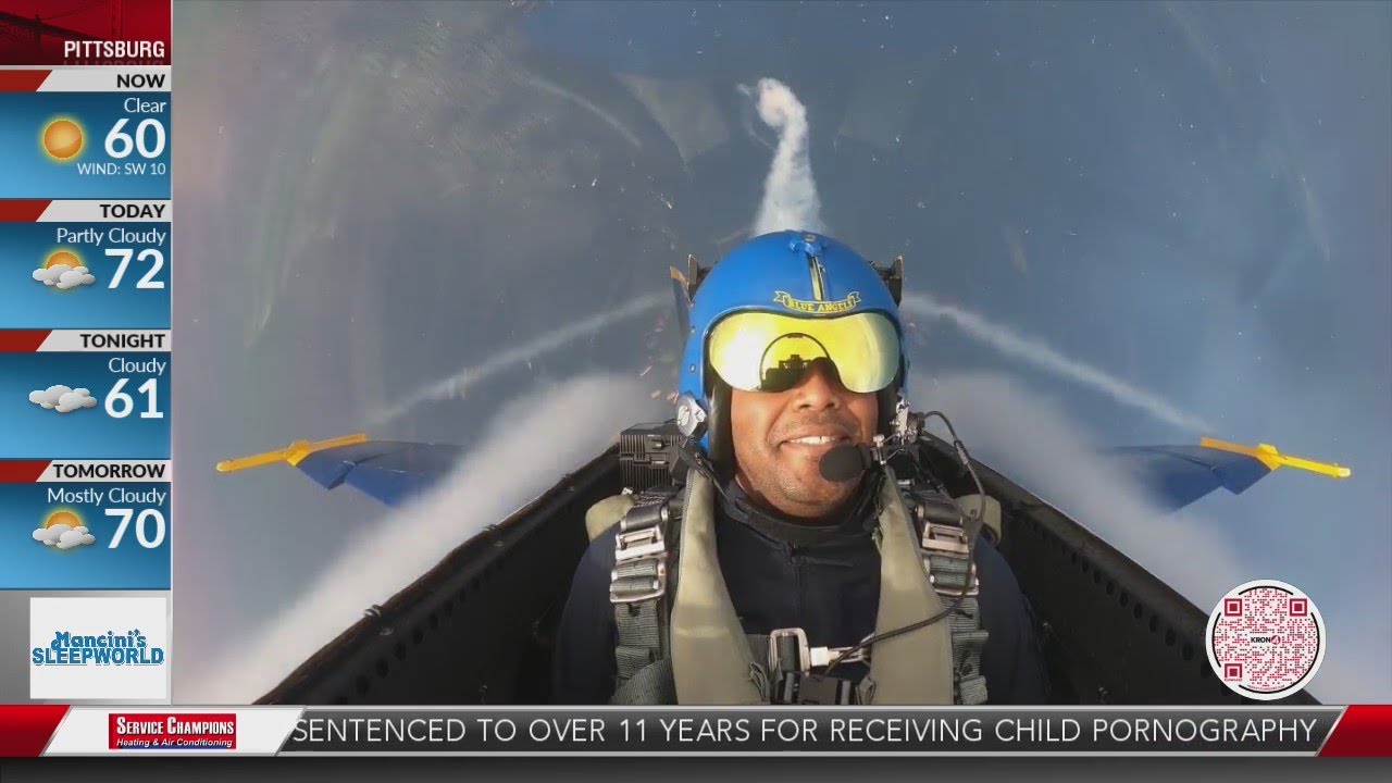 KRON4’s Jonathan McCall rides with the Blue Angels - YouTube