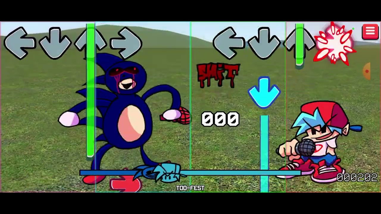 fnf vs sonic.exe 3.0[vs sanic.exe(to fest)mobile - YouTube