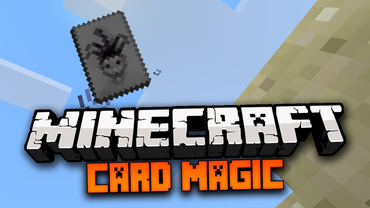 Minecraft Mod: DYNAMO MAGICIAN MOD - AMAZING MINECRAFT CARD TRICKS! 1.8 ...