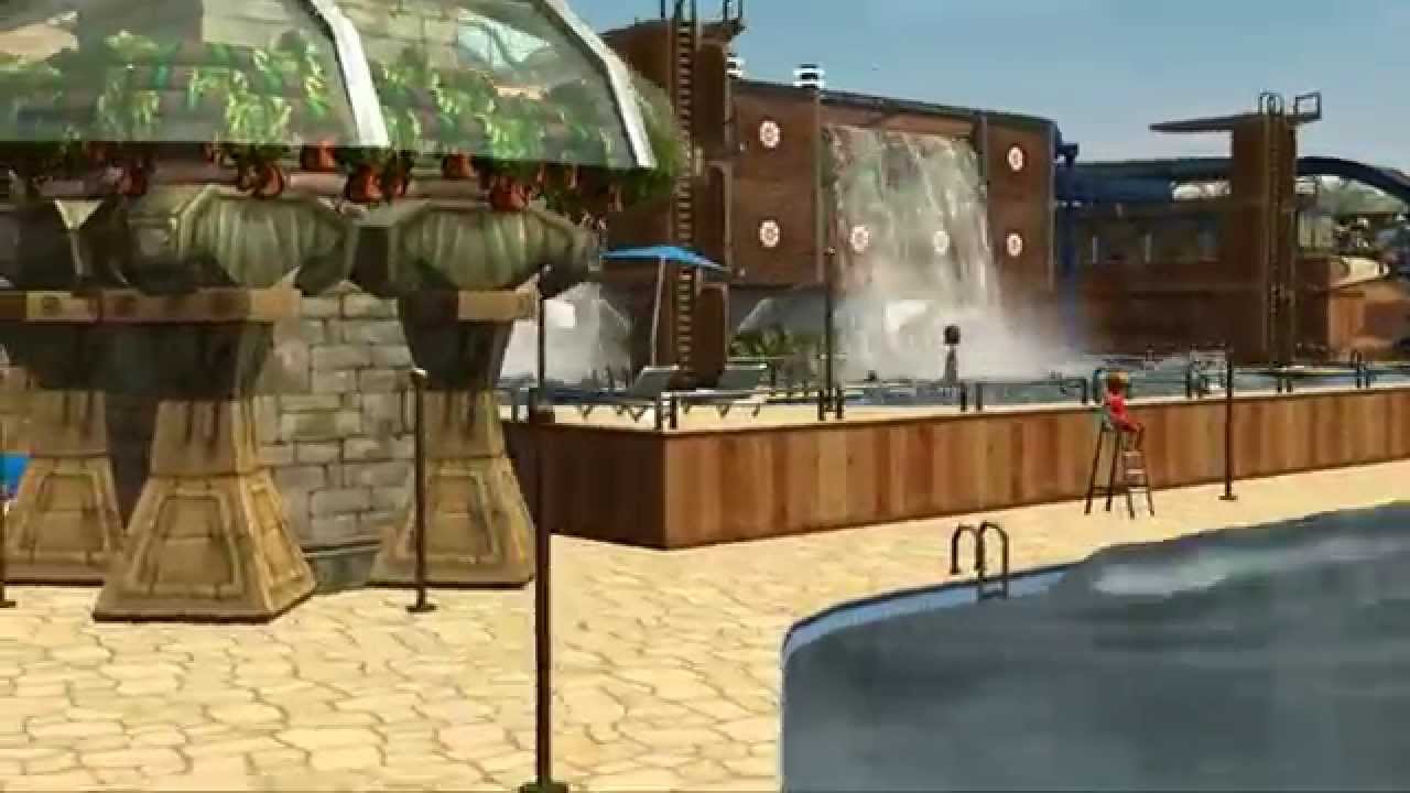 RCT3 Water Park Tour pt.2 - YouTube