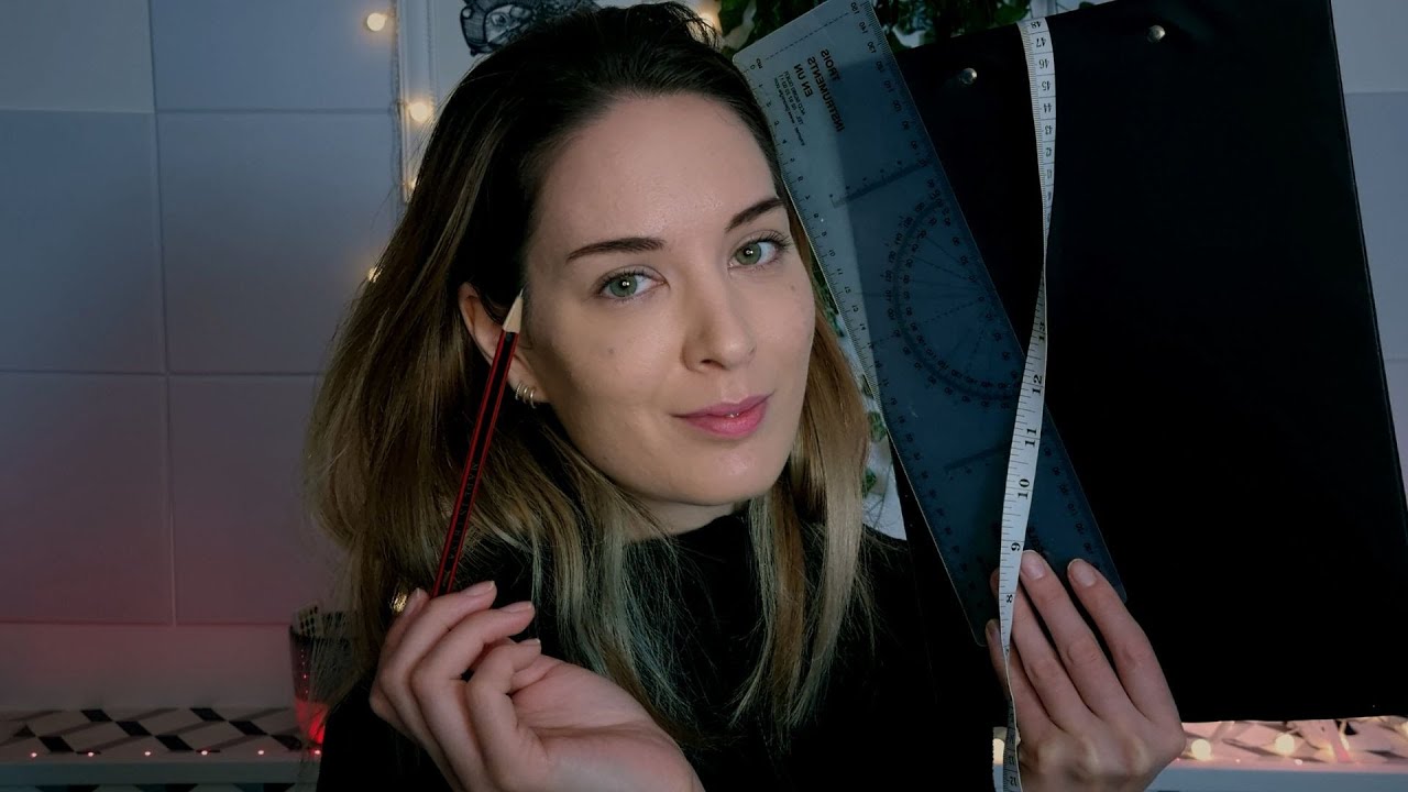 ASMR | Measuring You & Drawing Your Portrait Until You Fall Asleep ...