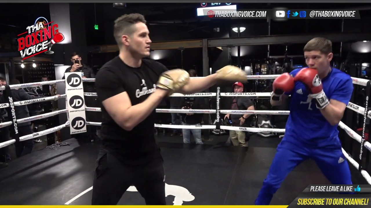 🔥LUKE CAMPBELL; SHARP AND CRISP! LOOKS READY AT HIS WORKOUT! AIMING DOWN ANOTHER TITLE SHOT ...