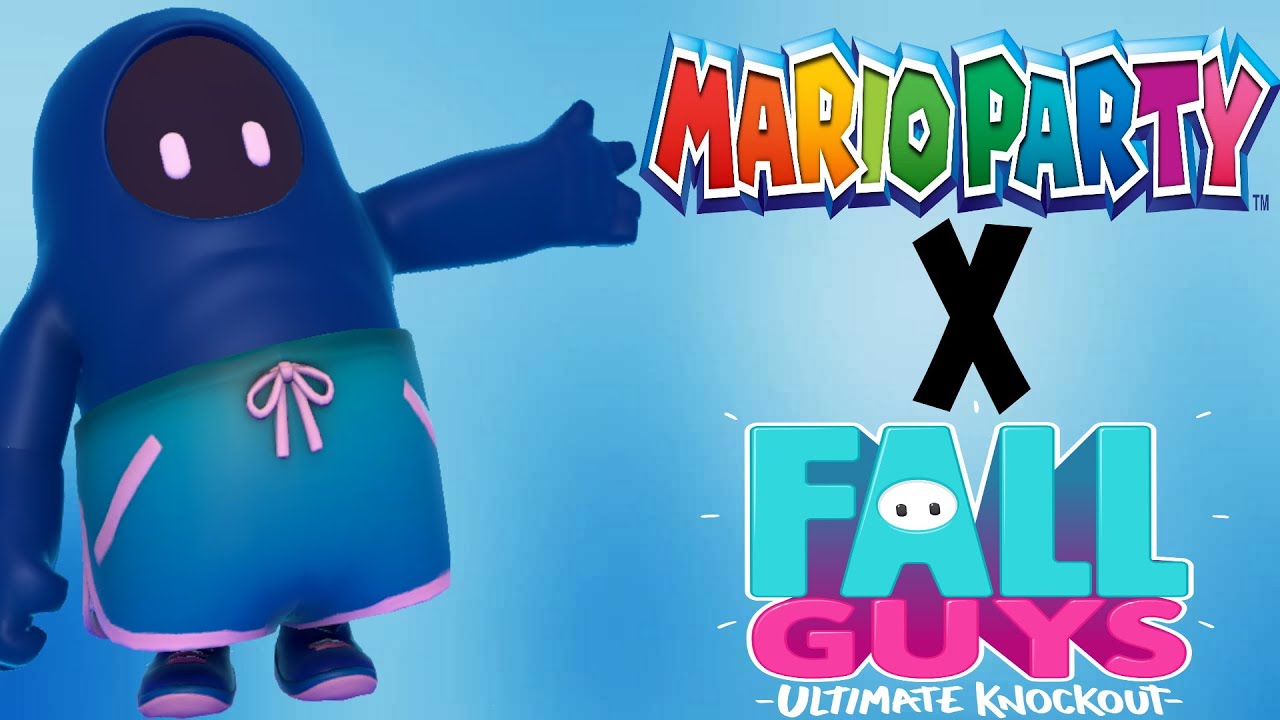 Fall Guys With Mario Party Music - YouTube