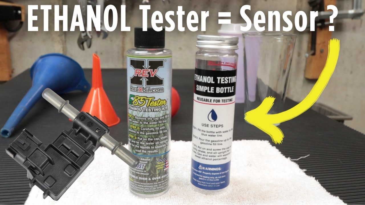 REV-X E85 Gasoline Ethanol Test Kit Vs. Flex Fuel SENSOR (Which one is ...