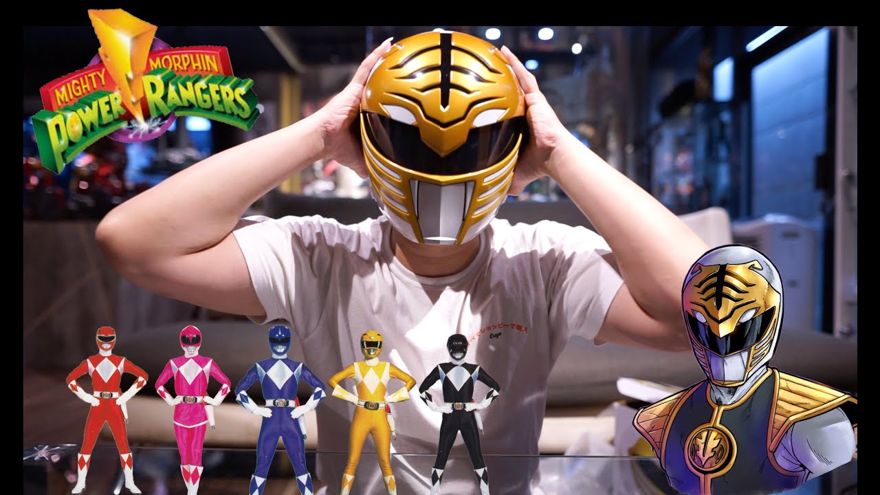 IT'S MORPHIN TIME! GO GO POWER RANGERS! NOSTALGIA! UNBOXING HELM WHITE ...