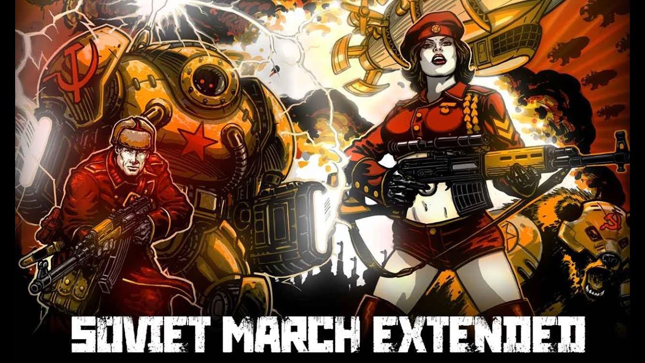 C&C Red Alert 3 - Soviet march Extended - YouTube