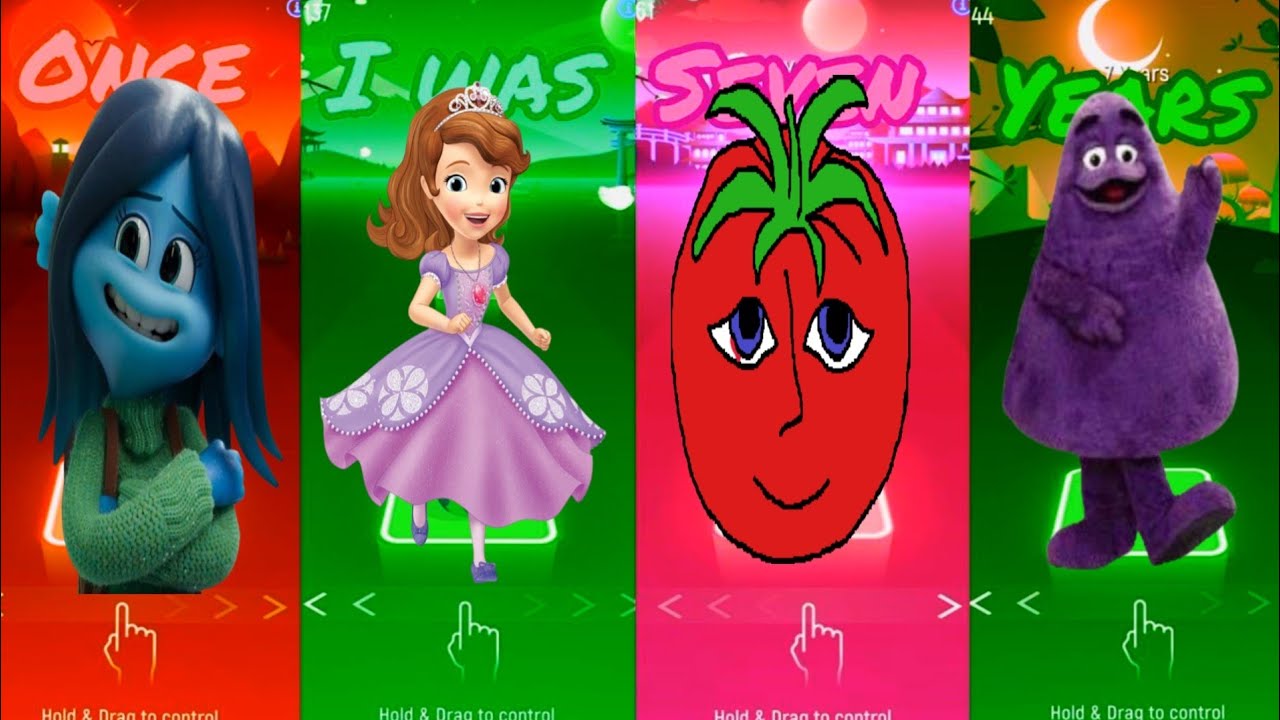 Ruby Gillman🆚Sofia the First🆚Mr TomatoS🆚The Grimace Shake McDonald’s ...