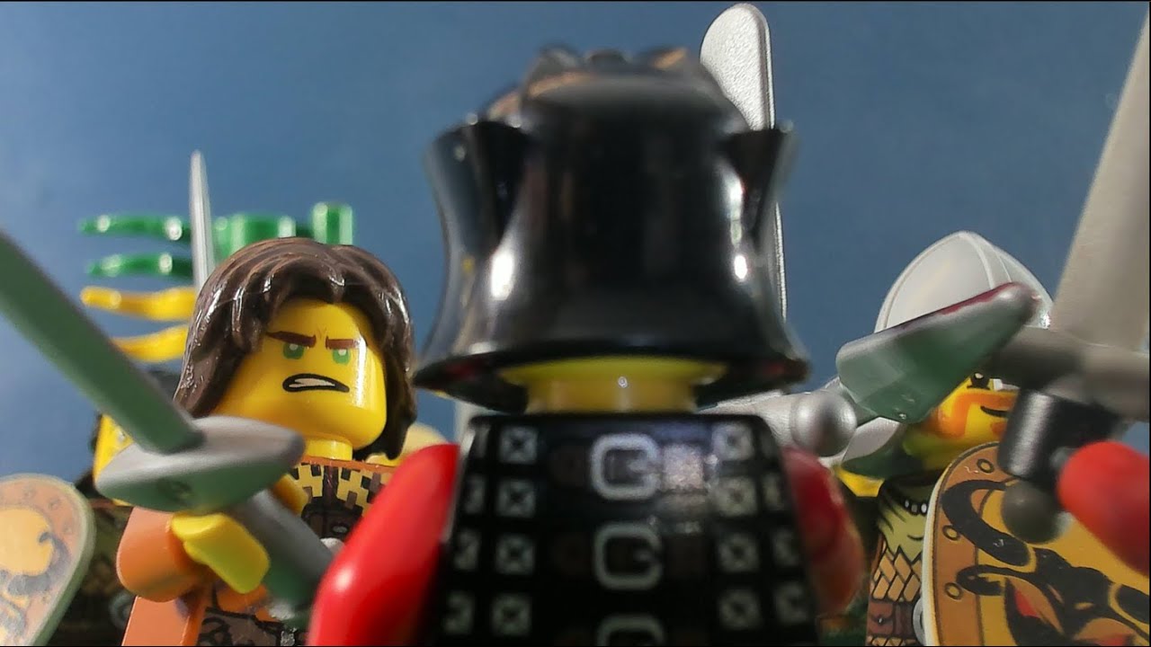Lego Medieval War | The Black Falcons Campaign | Lego Stop Motion ...