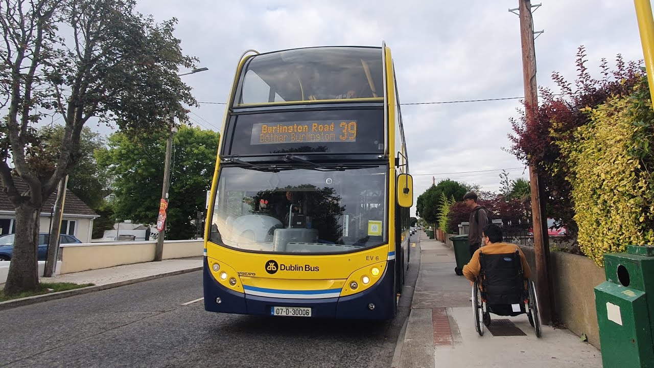 PRO | Dublin Bus | EV6 | Route 39 to Burlington Road | 20/9/22 - YouTube